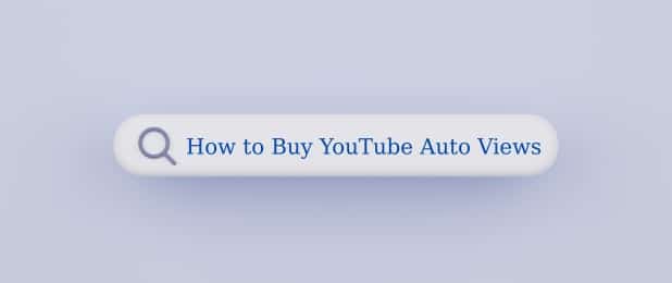 Buy YouTube Auto Views - Instantly from Views4You